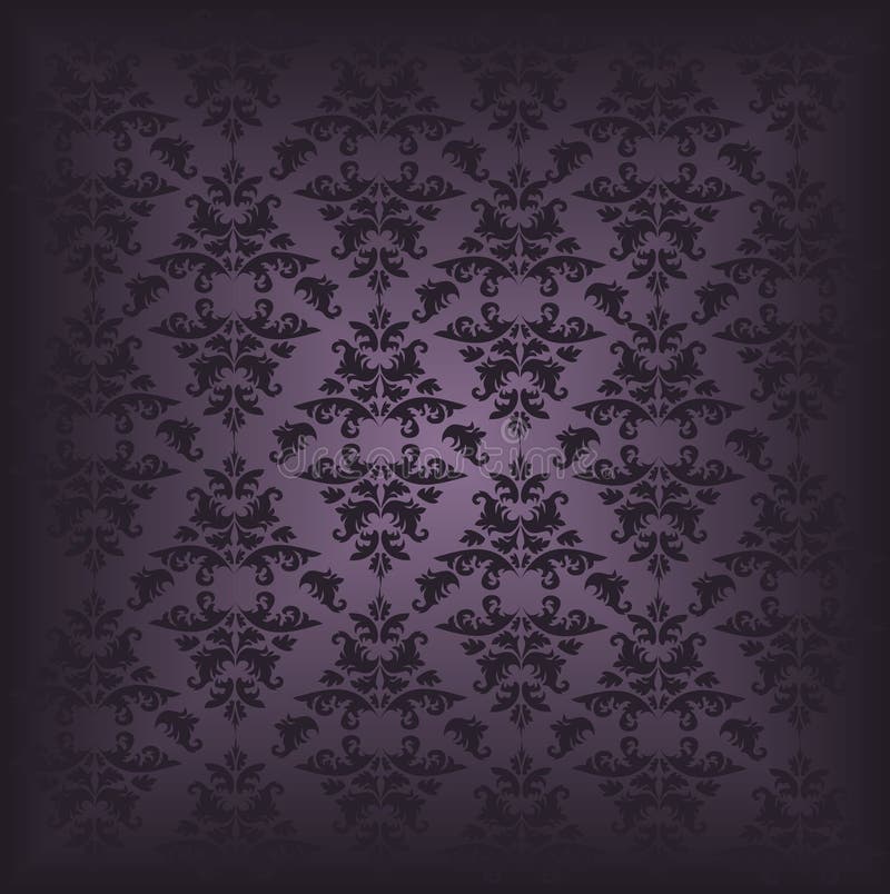 Damask pattern 1 stock vector. Illustration of design - 24057633