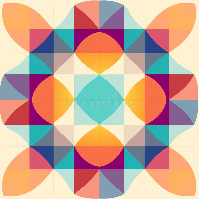 Creating Alternating Color Squares in a Damask Grid Pattern Stock ...