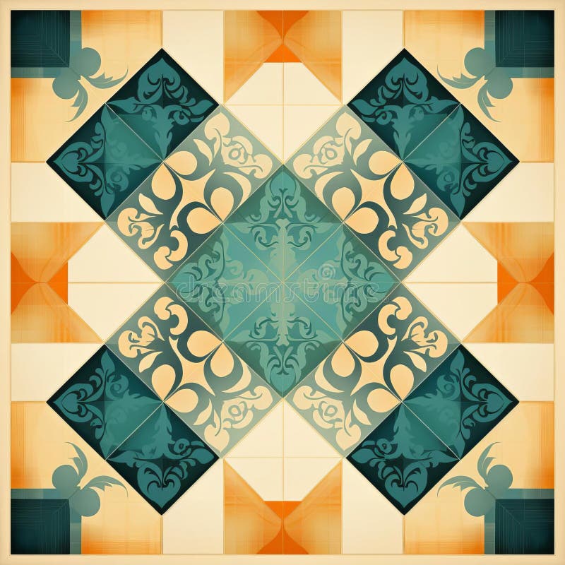 Creating Alternating Color Squares in a Grid Pattern Design Stock ...