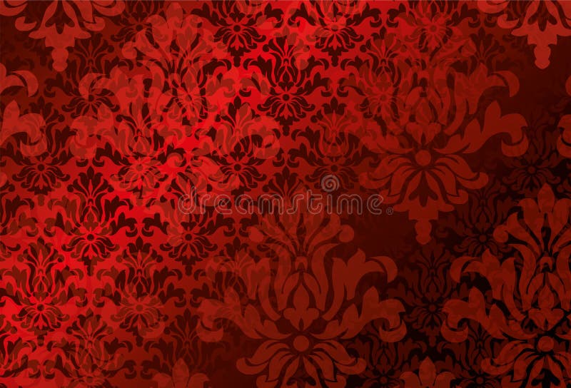 Damask pattern stock illustration. Illustration of luxury - 64029836