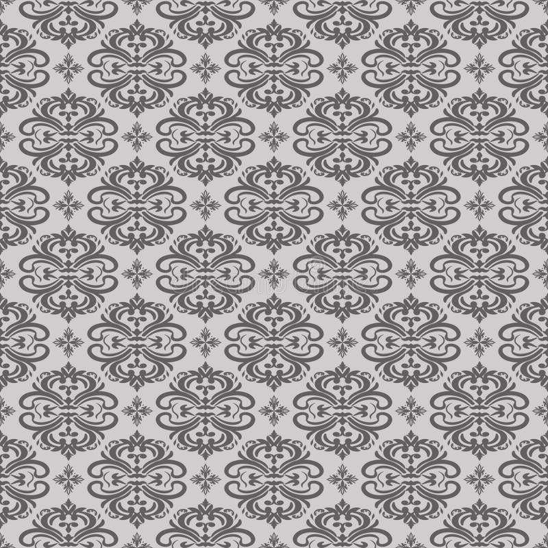 Damask Pattern Vector Ornate, Floral Designs Blend with for Creating ...