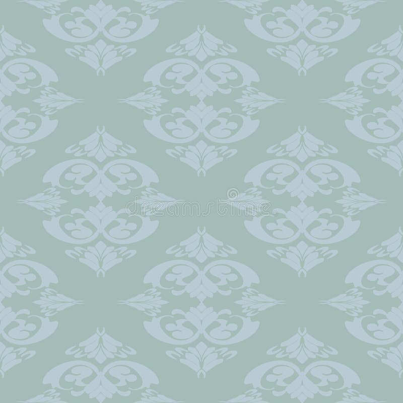 Damask Pattern Vector Ornate, Floral Designs Blend with for Creating ...