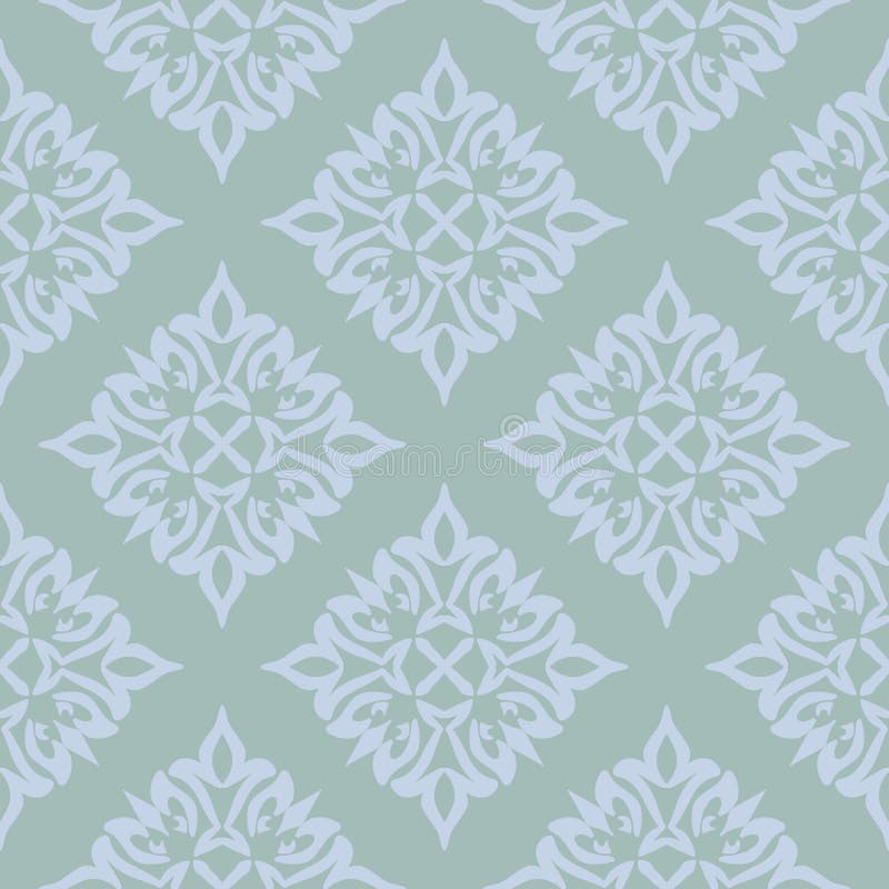 Damask Pattern Vector Ornate, Floral Designs Blend with for Creating ...