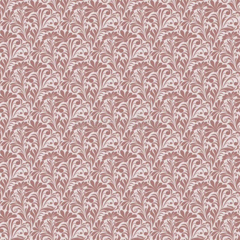 Damask Seamless Patterns. Pattern for Wallpapers, Textile, Packaging ...