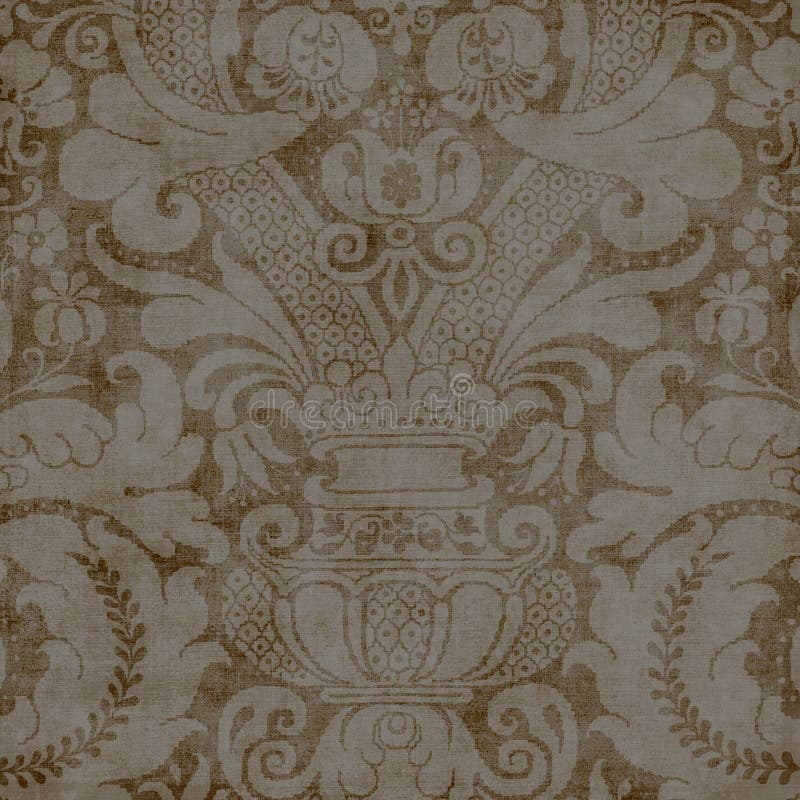 Damask Wallpaper stock photo. Image of dirty, intricate - 4337246