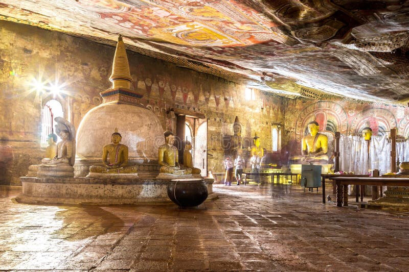 Dambulla Cave Temple stock image. Image of temple, lanka - 357013141