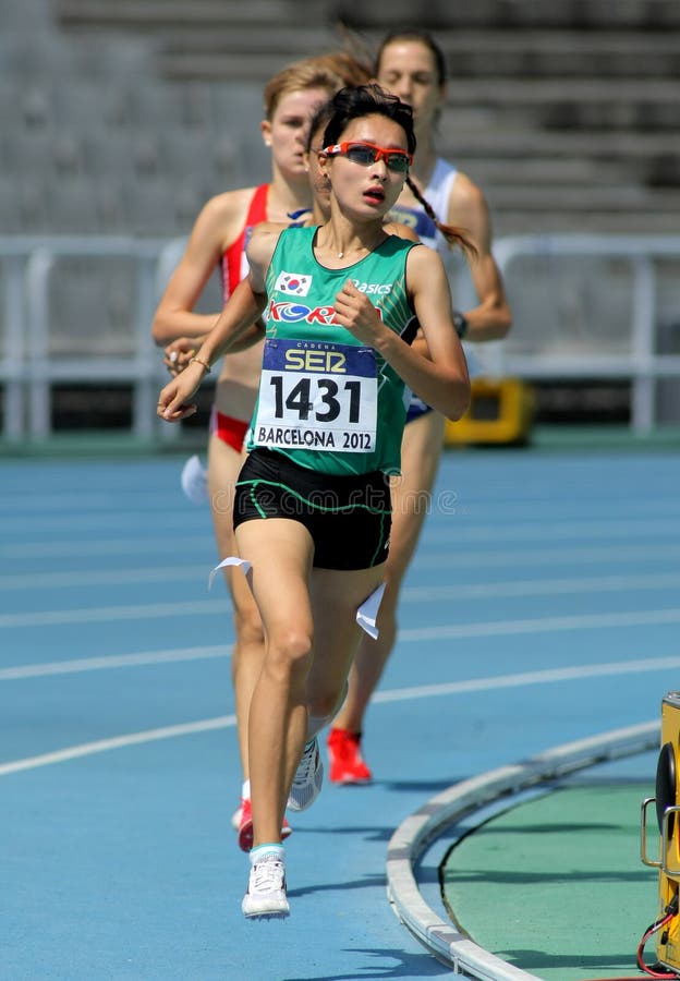 Dami Lee of South Korea editorial photo. Image of athletics - 27087016