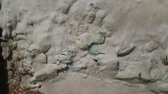 Damp fragile walls stock photo. Image of bedrock, geology - 368874890
