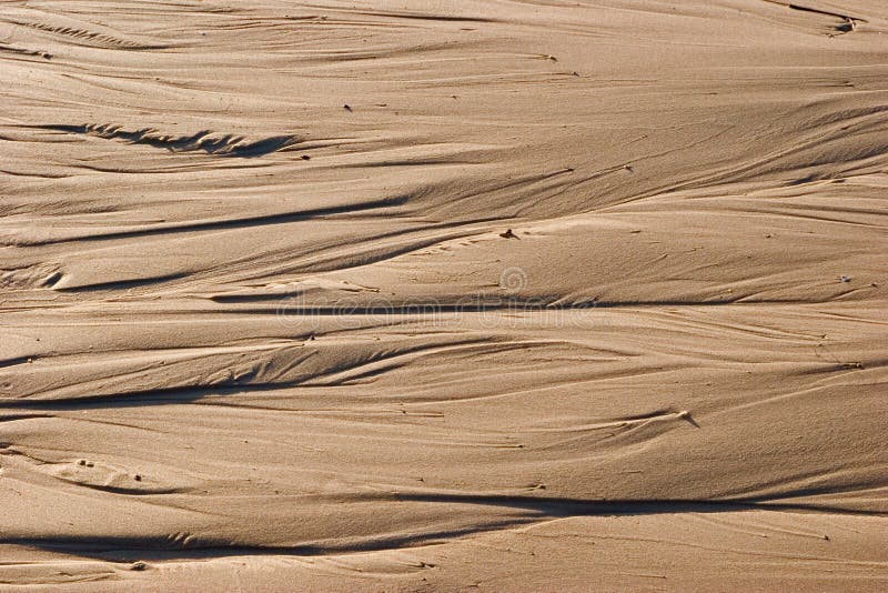 Damp sand stock image. Image of peace, shadows, ripples - 188852001