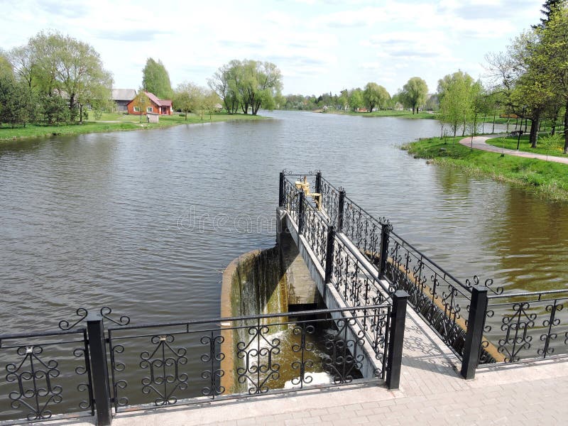 Damp in spring, Lithuania stock image. Image of green - 83560559