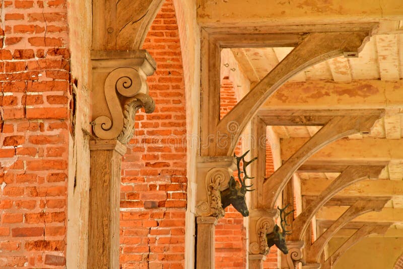 Dampierre France - July 10 2024 : the Castle Editorial Photography ...
