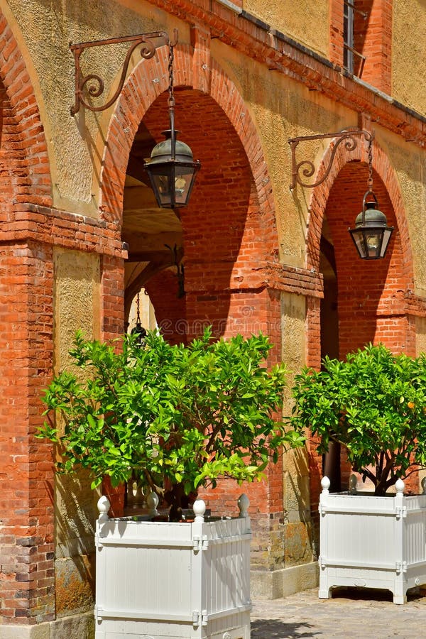Dampierre France - July 10 2024 : the Castle Editorial Photography ...