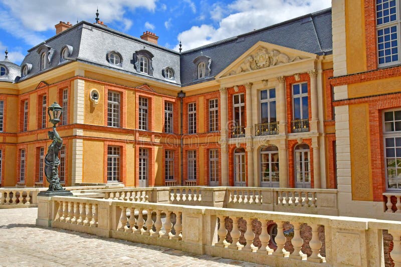 Dampierre France - July 10 2024 : the Castle Editorial Stock Image ...