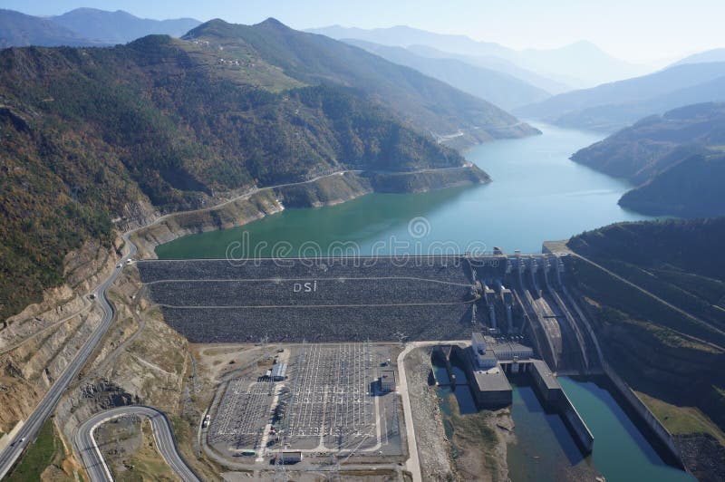 Dams editorial stock image. Image of hydroelectric, water - 61326349