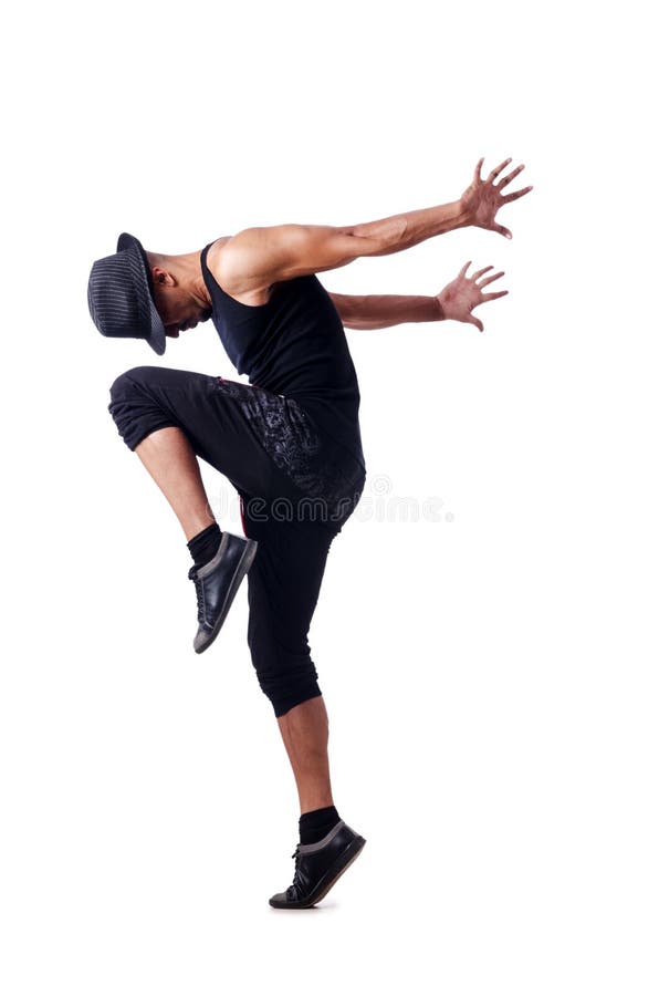 Dançarino Muscular No Traje Branco Do Cowboy Foto de Stock - Imagem de ...