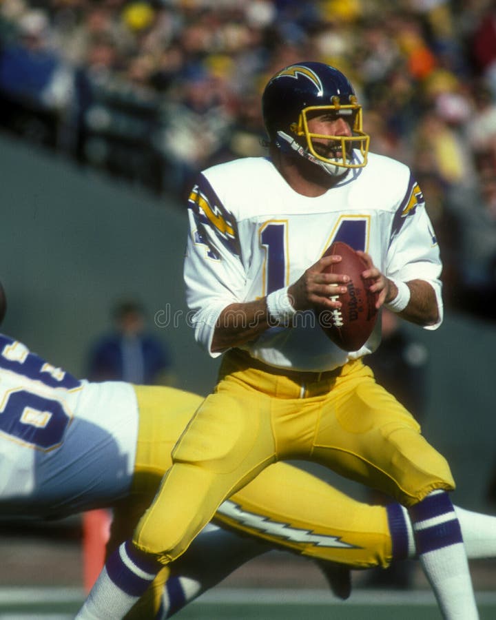 Dan Fouts San Diego Chargers Fotografia Stock Editoriale - Immagine di ...