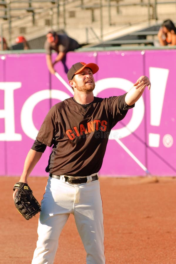 Dan Runzler Warming Up for Game Editorial Image - Image of game ...