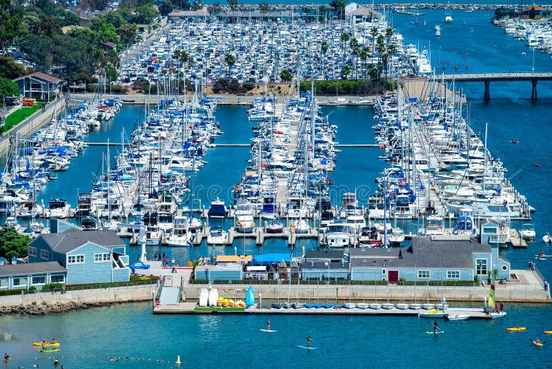 DANA POINT, CA - JULY 31, 2017: View on Dana Point Port, California ...