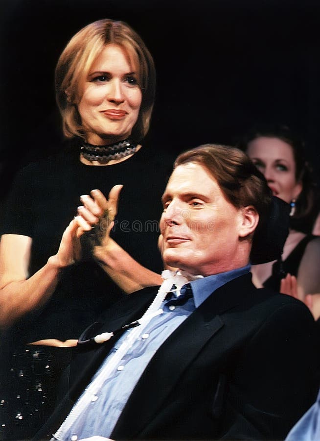 Dana Reeve Y Christopher Reeve Foto de archivo editorial - Imagen de ...