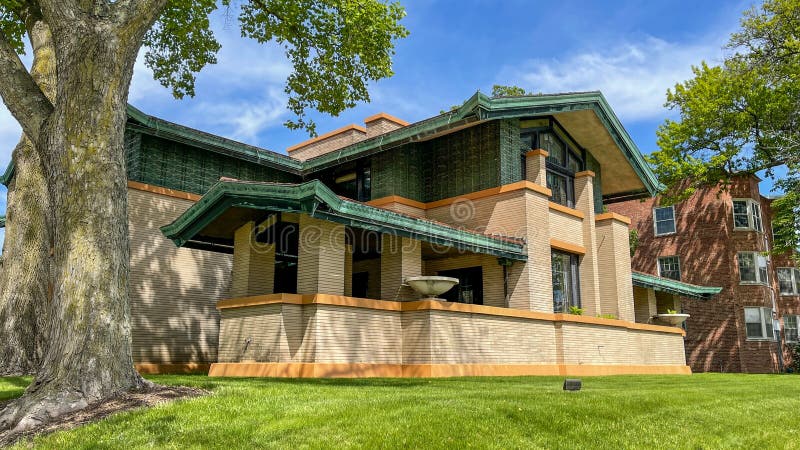 Dana Thomas House a Frank Lloyd Wright Designed Home in Springfield ...
