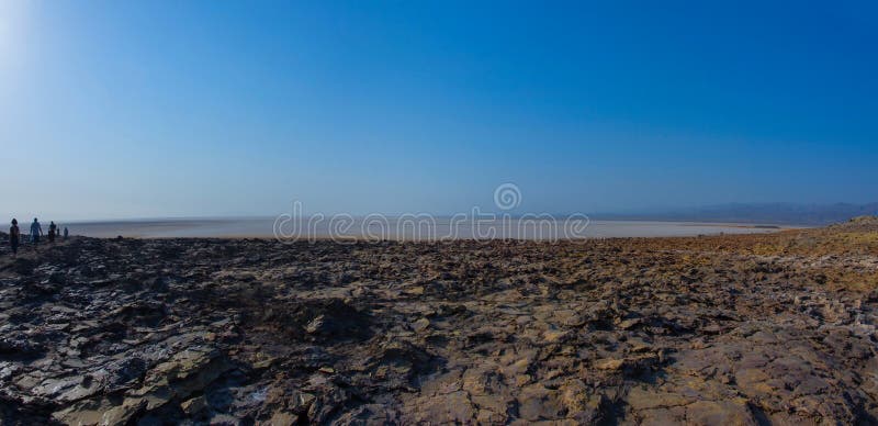 Danakil Desert Scenery, Ethiopia Stock Image - Image of sand ...