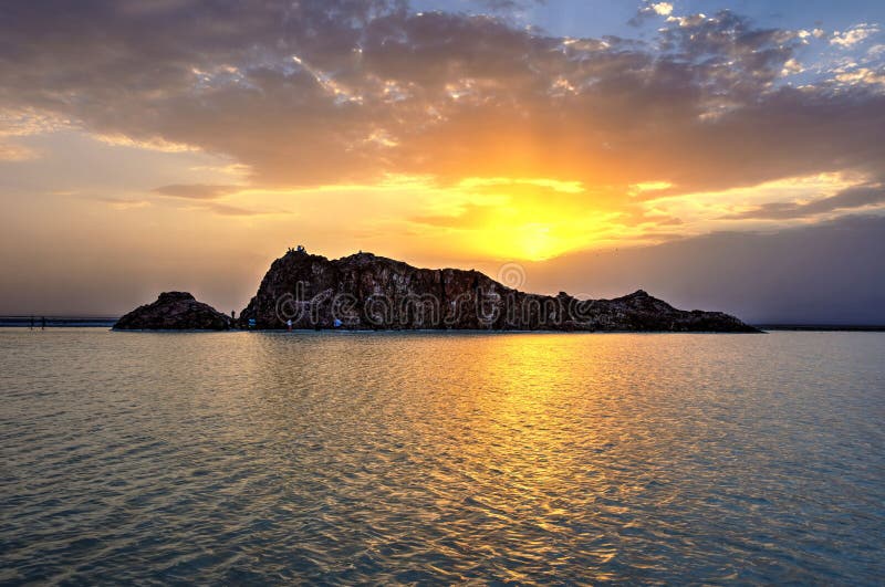 Danakil Salt Flats in Sunset, Ethiopia Stock Photo - Image of morning ...