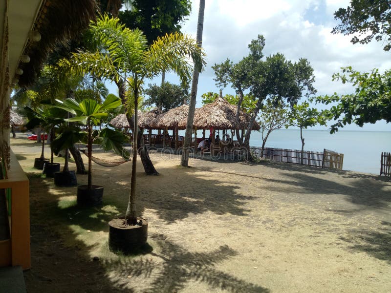 Dancalan beach stock photo. Image of beauty, siesta - 157398302
