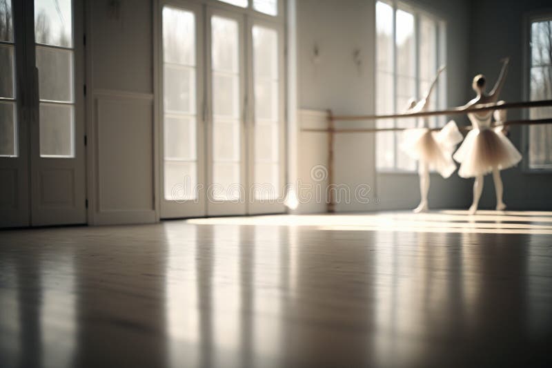 Dance or Ballet Studio Interior.Photorealistic Image Created by AI ...