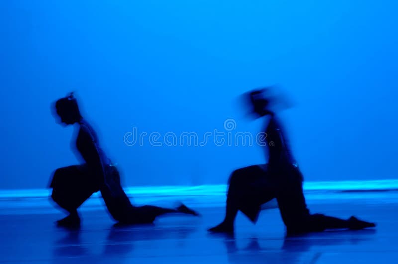 Dance in Blue stock photo. Image of performance, jazz - 1136874
