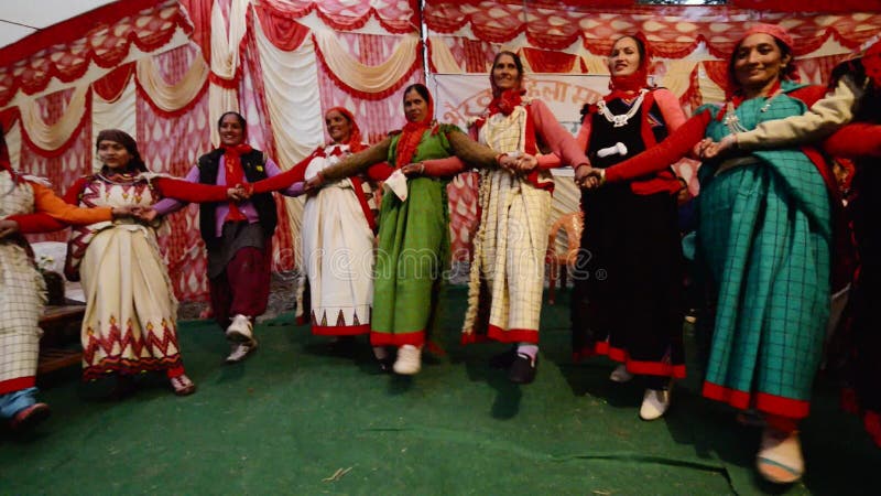 The Nati, the Rich Cultural Heritage Soul of Himachal Pradesh Stock ...