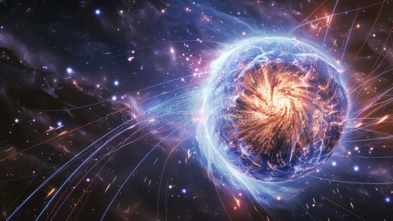 A Dance of Charged Particles As Cosmic Rays Interact with Earths ...