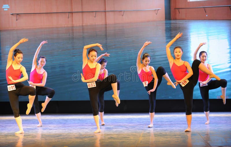The Dance Classroom-Basic Dance Training Course Editorial Photography ...