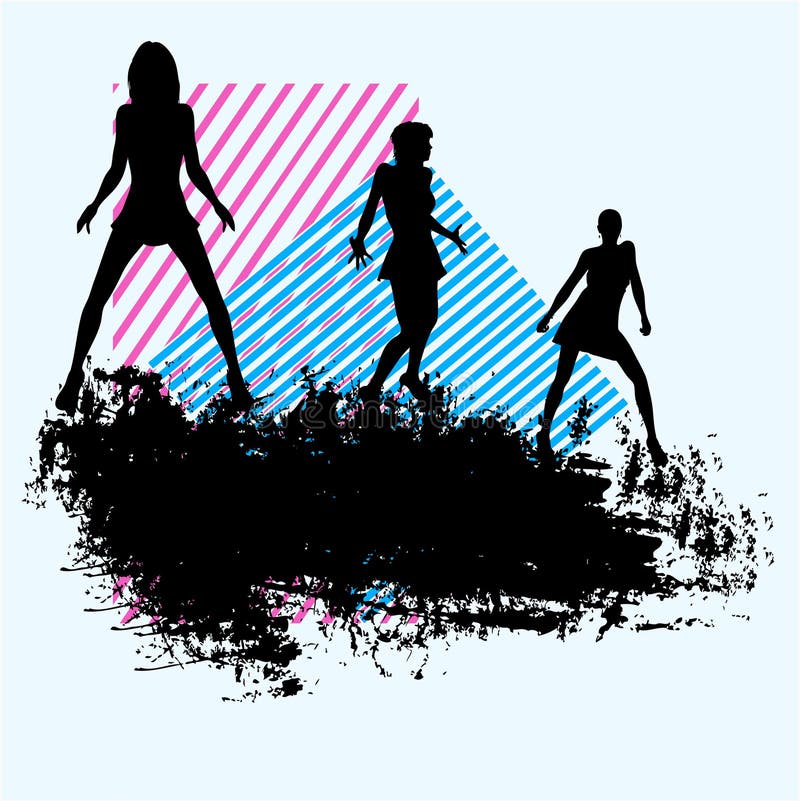 Dance Club Background stock vector. Illustration of disco - 9841174