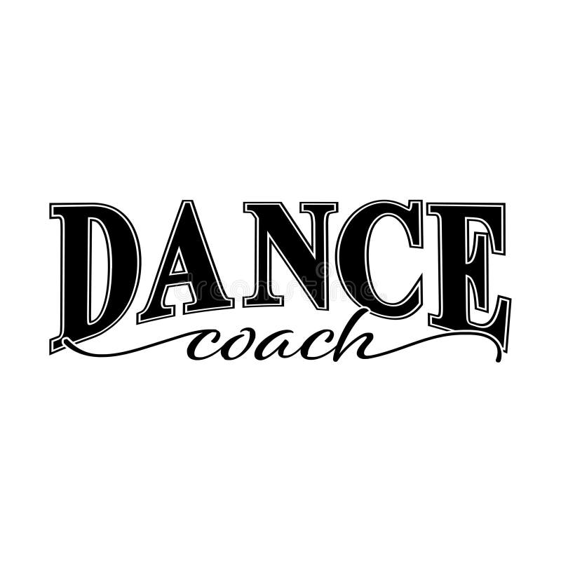 Dance Coach stock illustration. Illustration of vibrant - 370276735