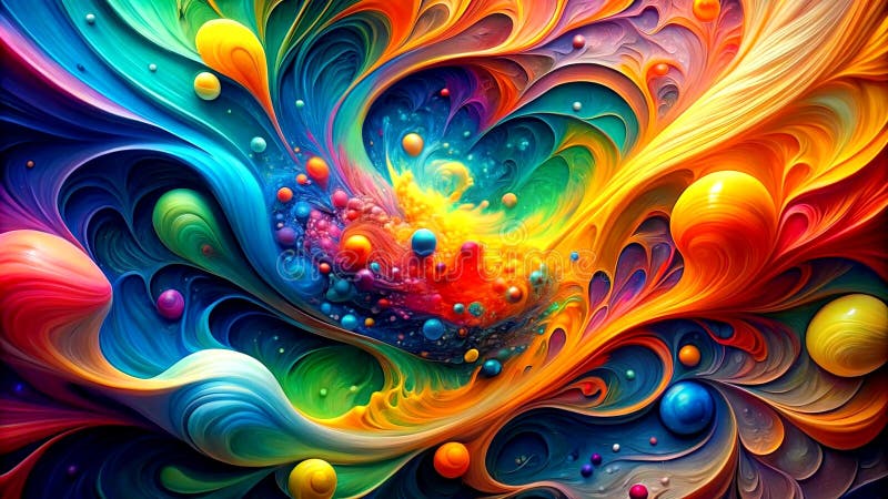 The Dance of Color and Light: a Playful Exploration of Abstract ...