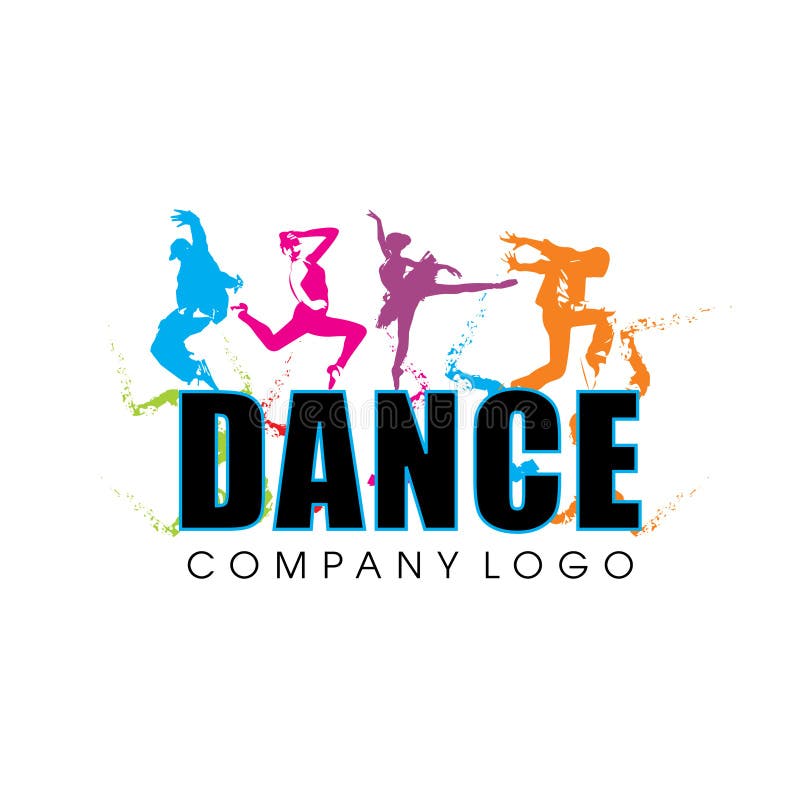 Dance Competition or Dancing Logo Design Vector Stock Vector ...