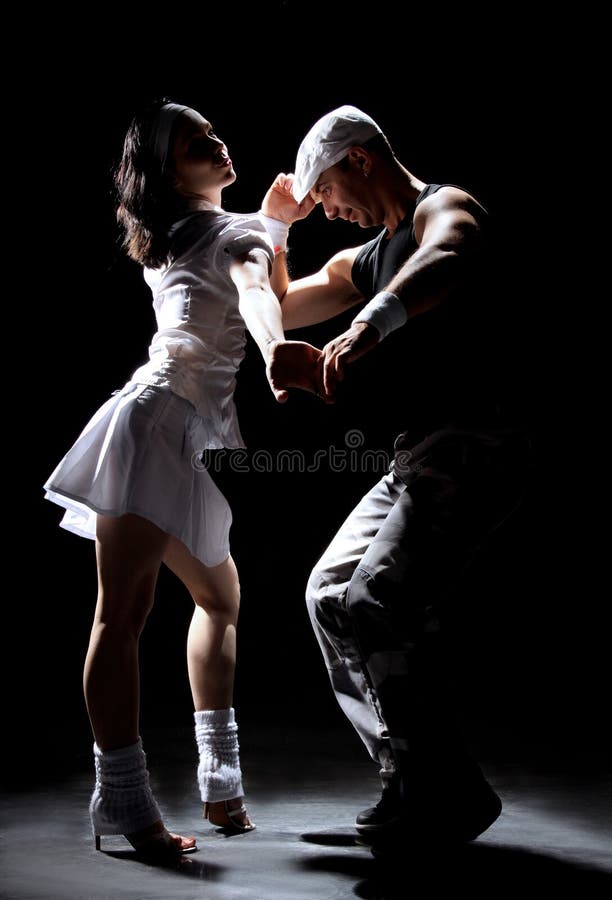 Dance couple stock photo. Image of enjoying, freestyle - 10830452