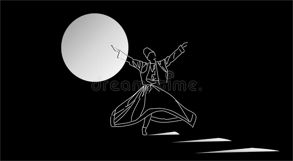 Dance Under Moon Stock Illustrations – 241 Dance Under Moon Stock ...