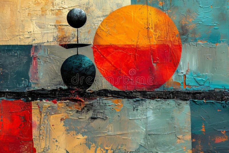 Dance of Equilibrium stock illustration. Illustration of equilibrium ...