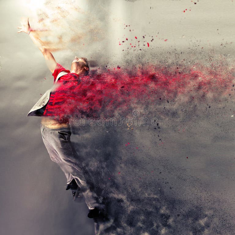 Dance explosion stock image. Image of balancing, adult - 57864399