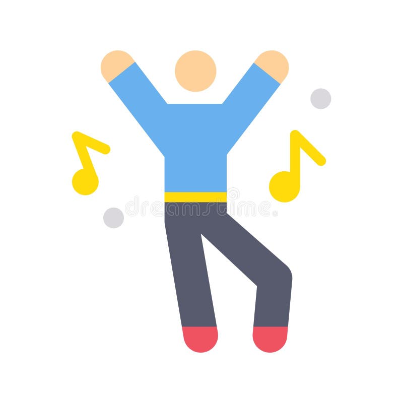 Dance Icon Image. stock vector. Illustration of celebration - 284223579