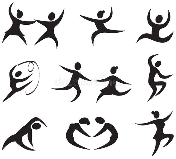 Dance Symbols Stock Illustrations – 5,036 Dance Symbols Stock ...