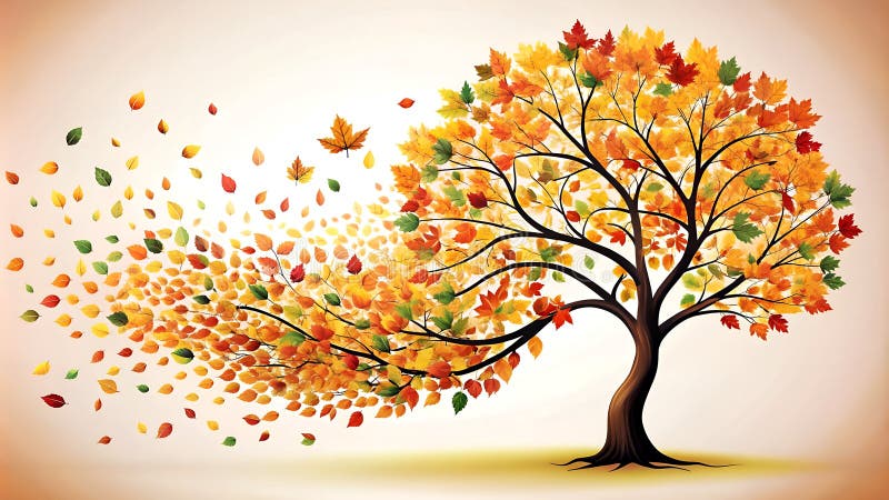 The Dance of the Leaves: a Dynamic Representation of a Tree in Autumn ...