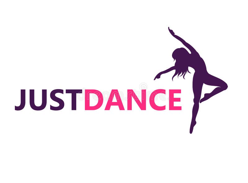 Dance logo design symbol stock illustration. Illustration of gymnastics ...