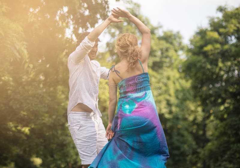 Dance of love stock image. Image of relationship, cheerful - 160002907