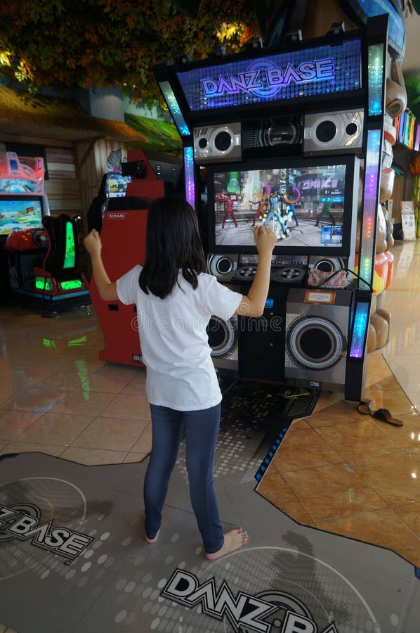 Dance machines editorial photography. Image of girl, amusement - 64036032