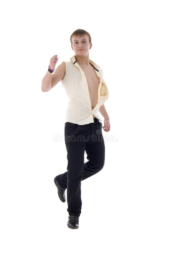 Dance Man stock image. Image of sound, adult, persons - 7632263