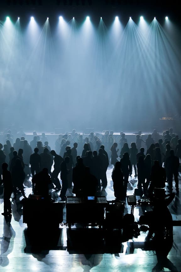 Dance music concert stock image. Image of festival, arts - 17100341