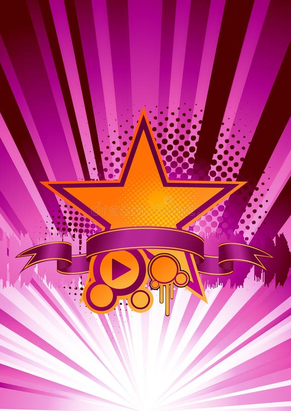 Dance music explosion stock vector. Illustration of design - 13735454