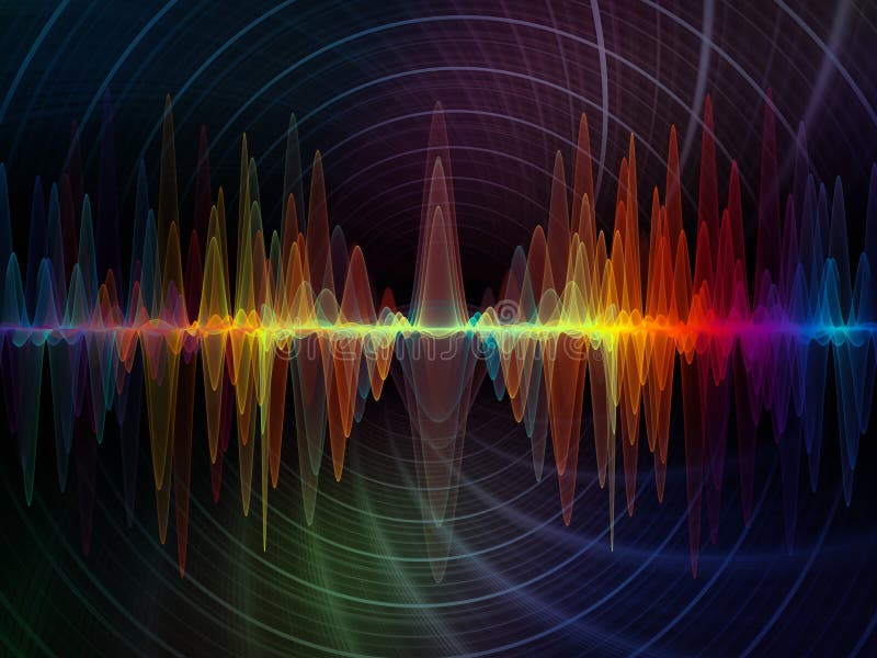 Dance of Oscillation stock illustration. Illustration of abstract ...
